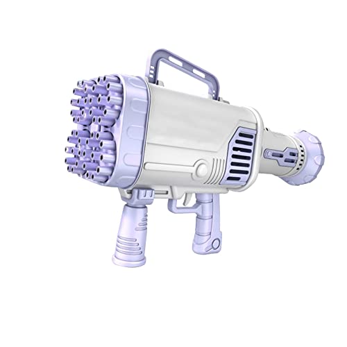 Bubble Machine, 44-Hole Rocket Launcher Bubble Maker, Bubble Toy Bubble Machine Summer Outdoor Electric Automatic Bubble Gun for Kids