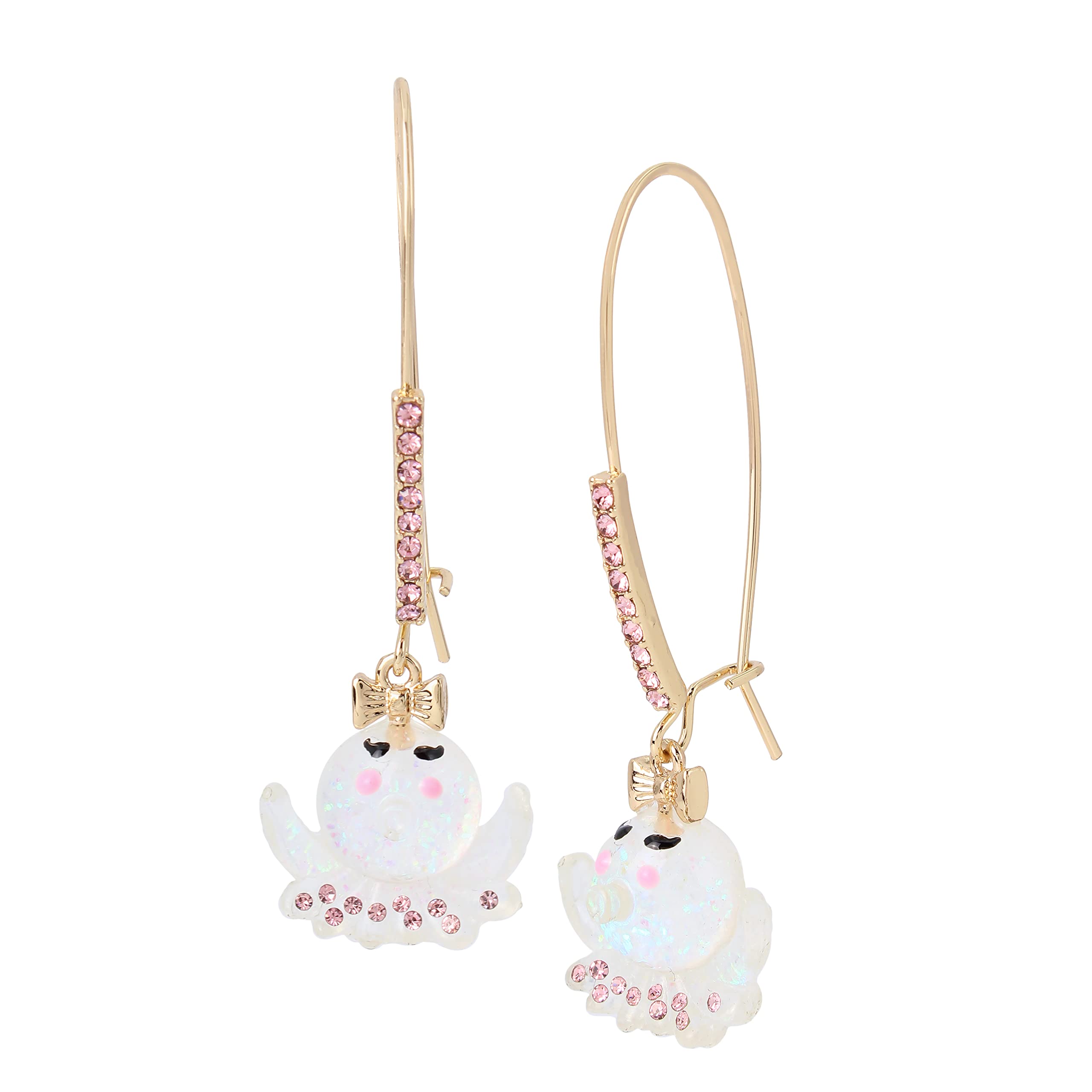 Betsey Octopus Dangle Earrings