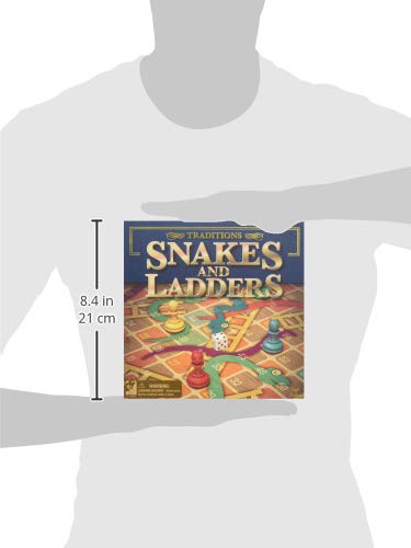 Snakes & Ladders 13.5โx13.5โ Board Gamefor 6 years