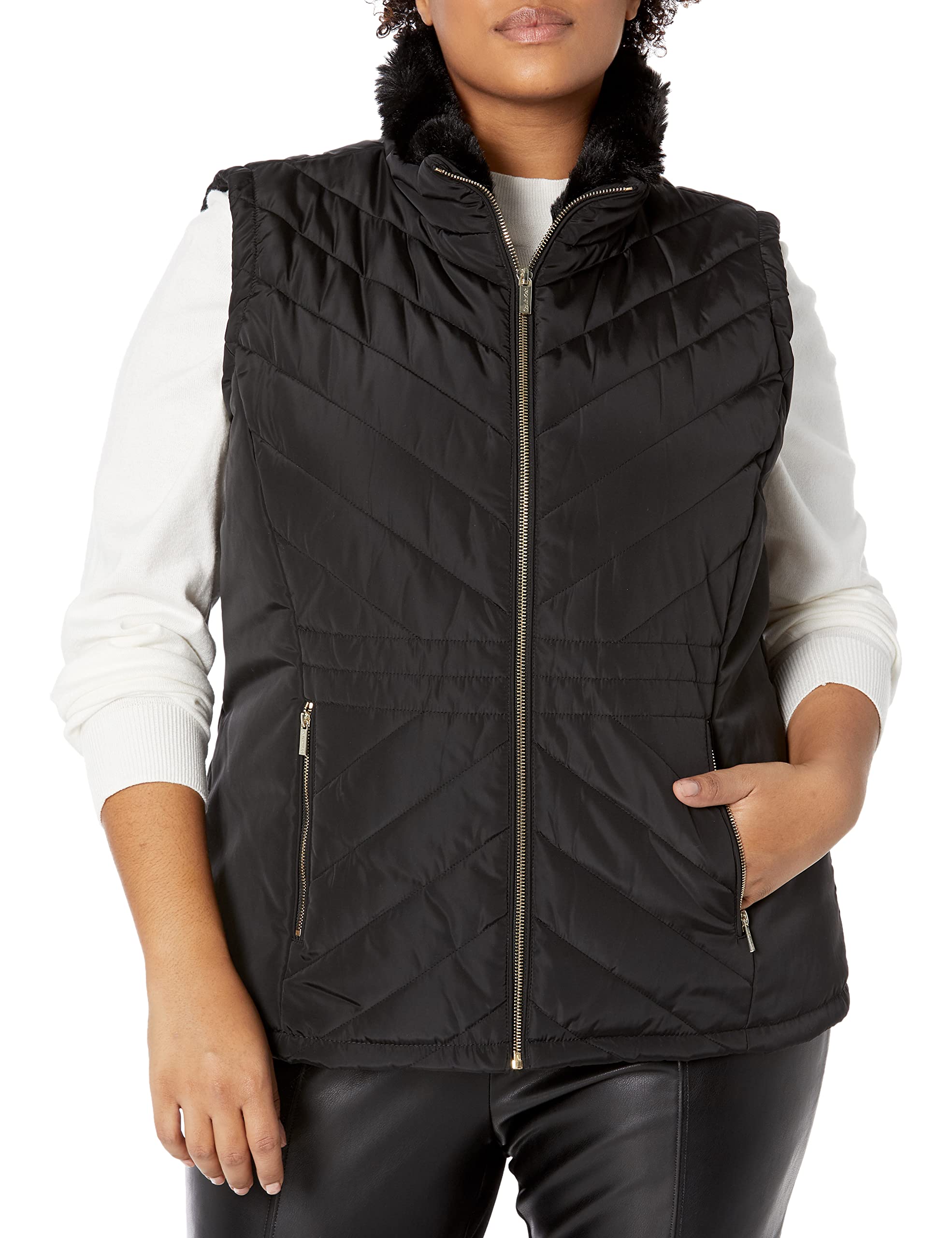 Calvin Klein womens SPORTSWEAR OUTERWEAR,BLACK,1X