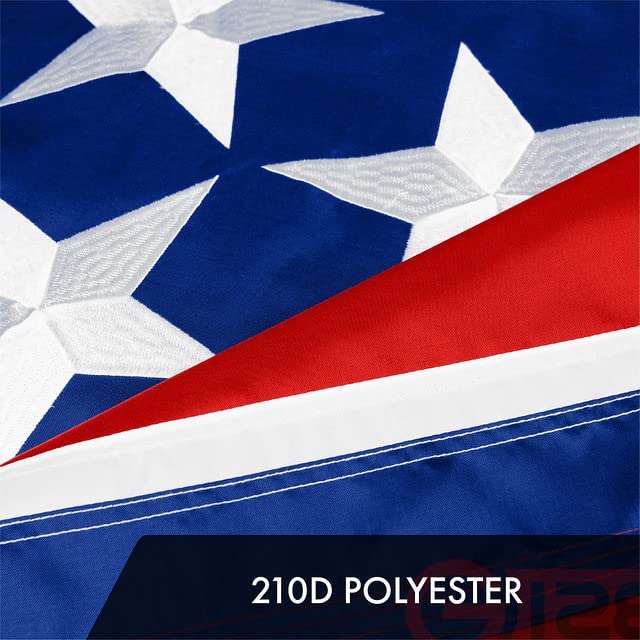 G128 Tennessee State Flag | 3x5 Ft | ToughWeave Series Embroidered 300D Polyester | Embroidered Design, Indoor/Outdoor, Brass Grommets