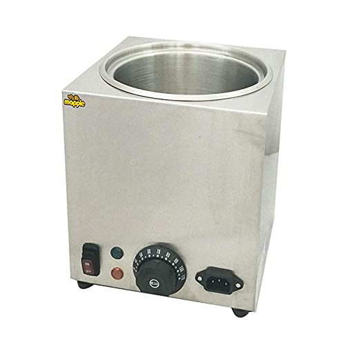 SXFYWYM Sauce and Cheese Warmer Pump Dispenser Hot Fudge Warmer Stainless Steel Spout Heater for Hot Fudge Nacho Cheese Caramel Chocolate Melter for Candy Making