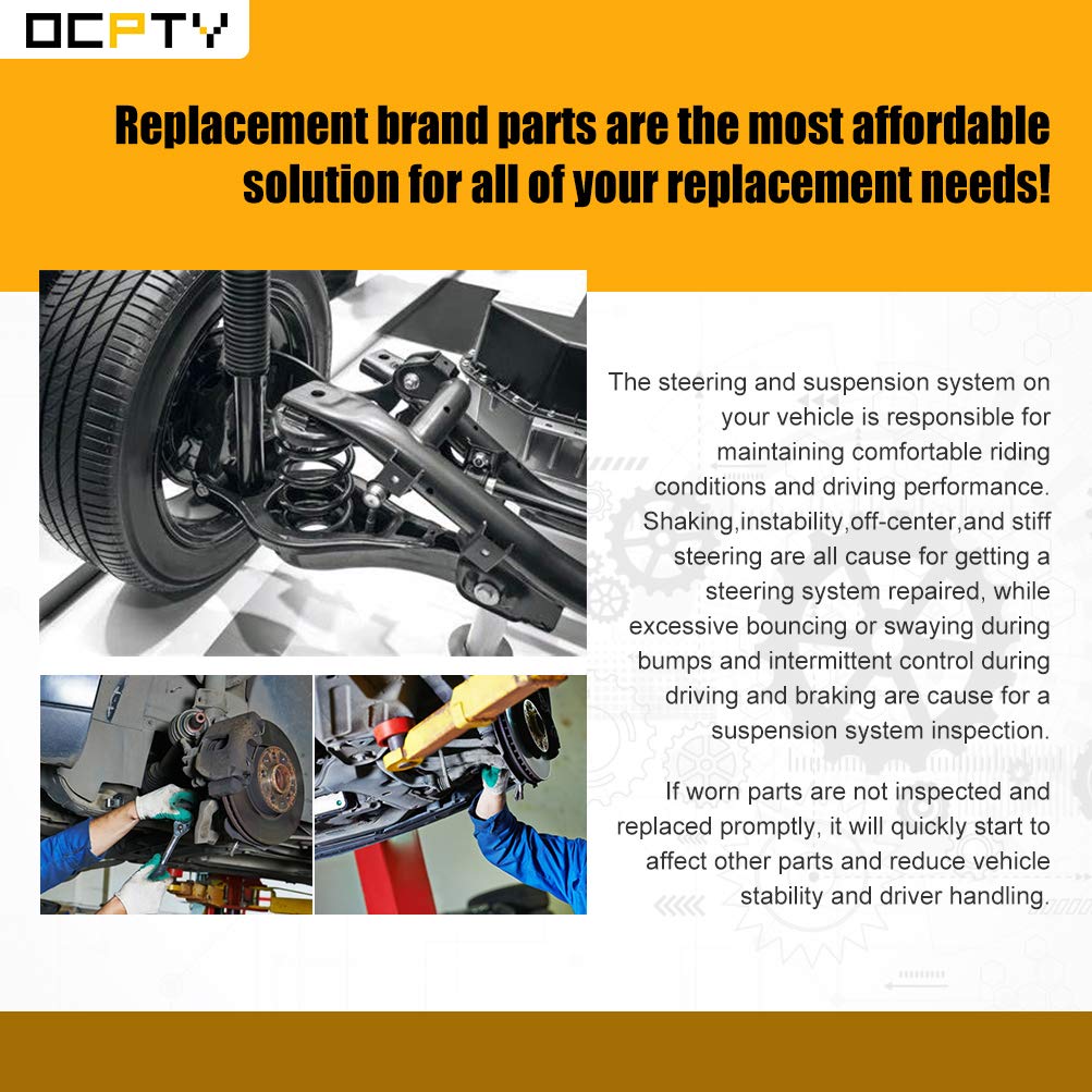 OCPTY - New 2-Piece fit for 2001-2013 for ACURA MDX 2010-2013 for ACURA ZDX 2003-2015 for Honda Pilot - 1 Rear Sway Bar End Link - Driver Side 1 Rear Sway Bar End Link - Passenger Side