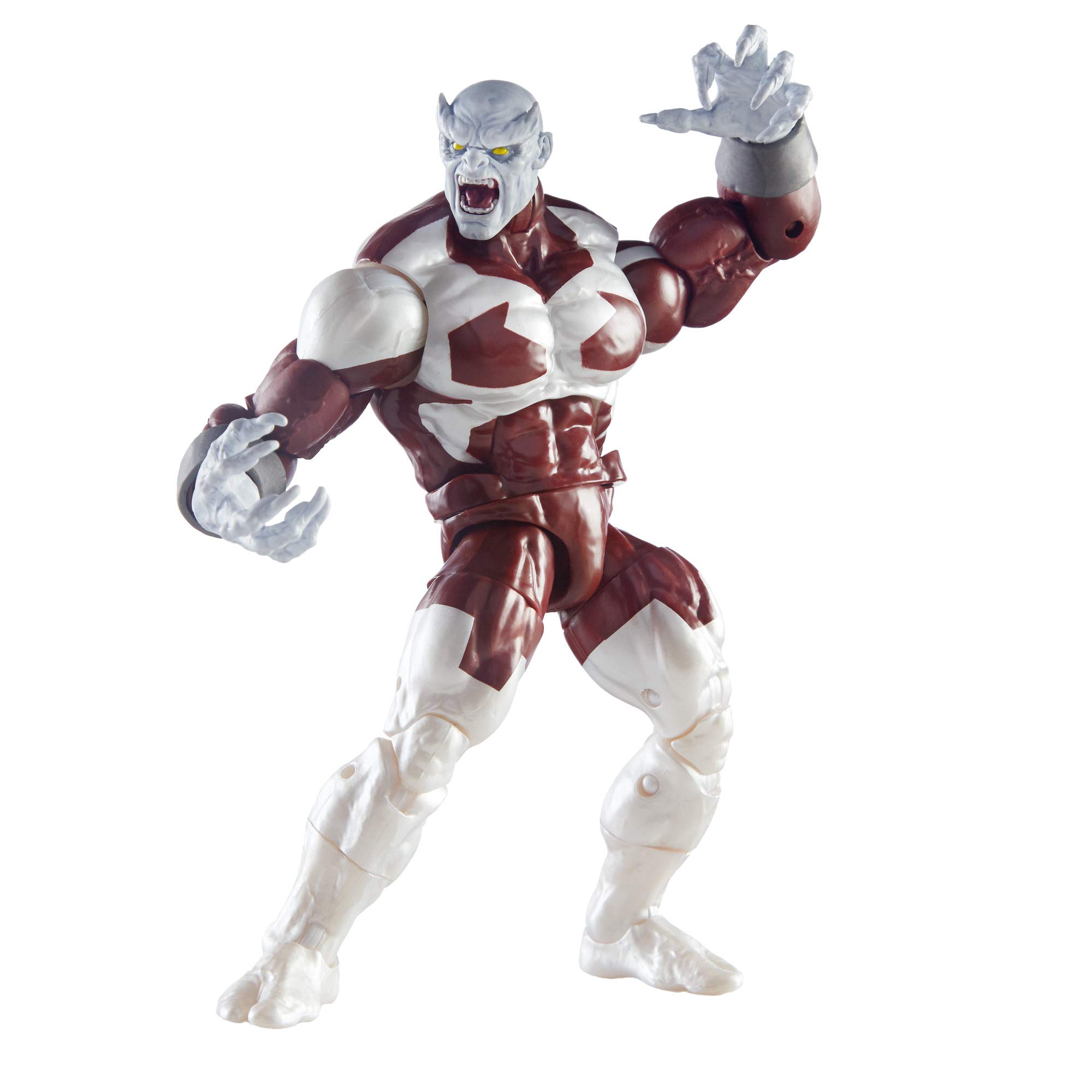 Marvel Hasbro Legends Series 6" Collectible Action Figure Beast Toy (X-Men Collection) โ with Caliban Build-A-Figure Part