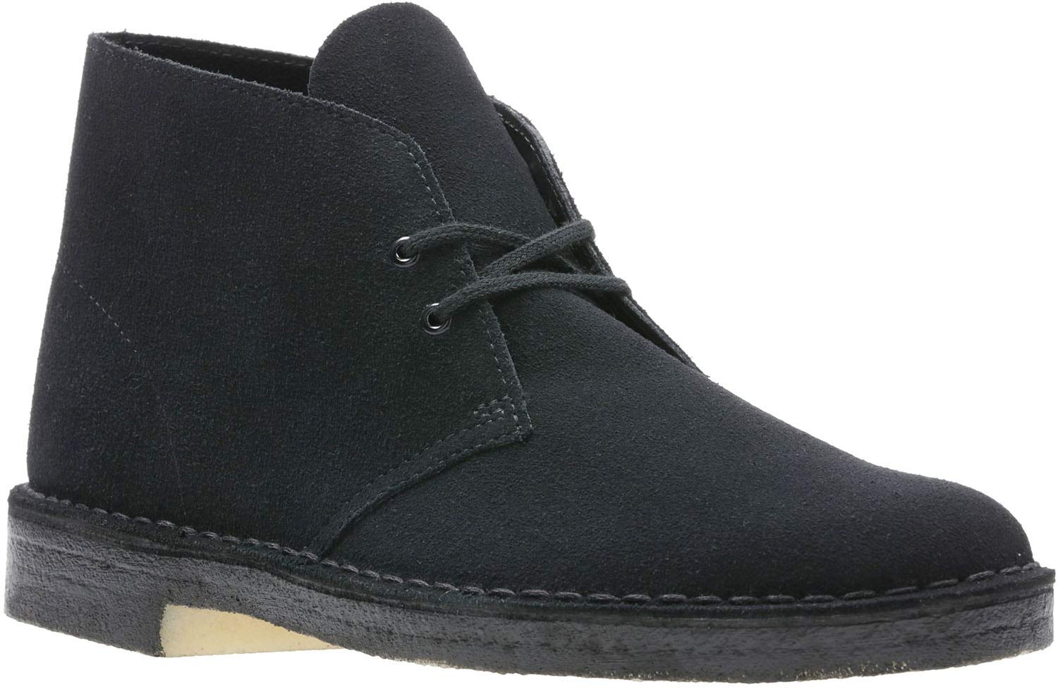 Clarks - Mens Desert Boot - Mo Boots, Size: 15 M US, Color: Black Suede