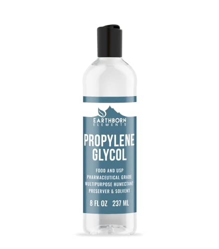 Earthborn Elements Propylene Glycol 8 fl oz, Pure & Undiluted, No Additives