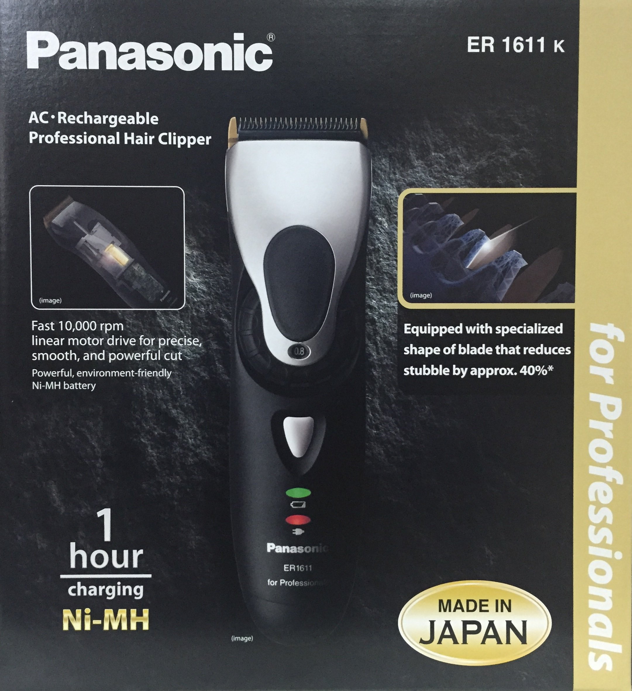Panasonic ER1611 Professional Cordless Hair Clipper