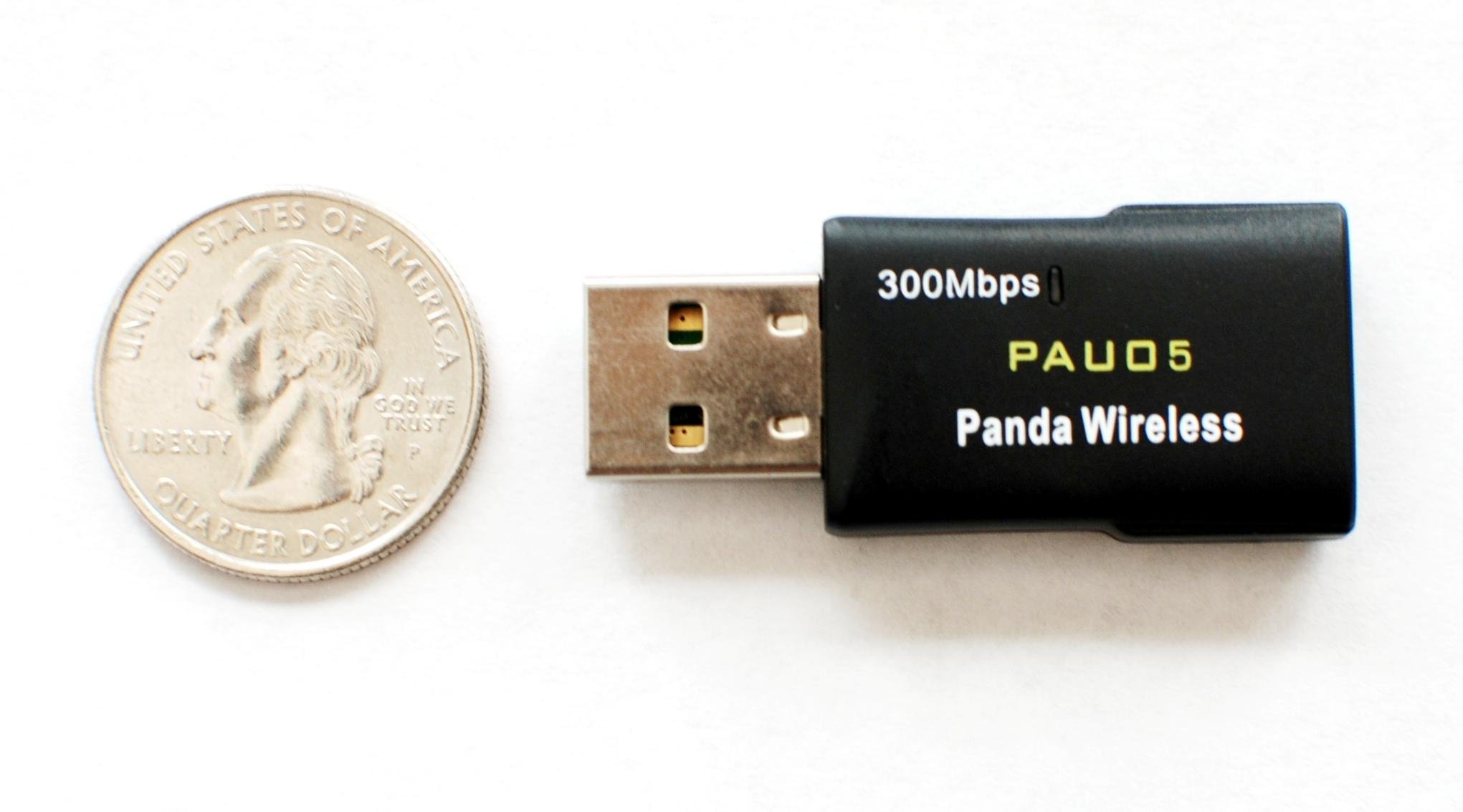 Panda 300Mbps Wireless N USB Adapter - Windows Vista/7/8/8.1/10, Mint, Ubuntu, Fedora, openSUSE, Centos, Lubuntu, Zorin, Kali Linux and Raspbian Wheezy