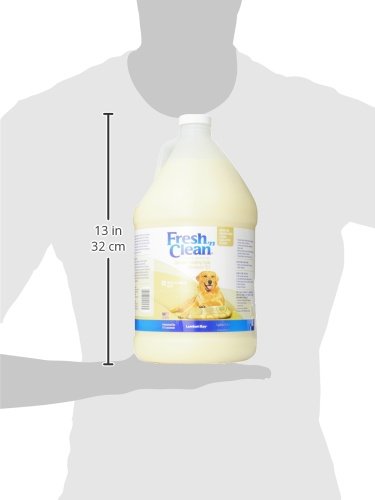 PetAg Fresh 'n Clean Oatmeal 'n Baking Soda Dog Shampoo - Tropical Fresh Scent - Strengthens, Repairs, & Protects Your Dog's Coat - 18 Fl Oz