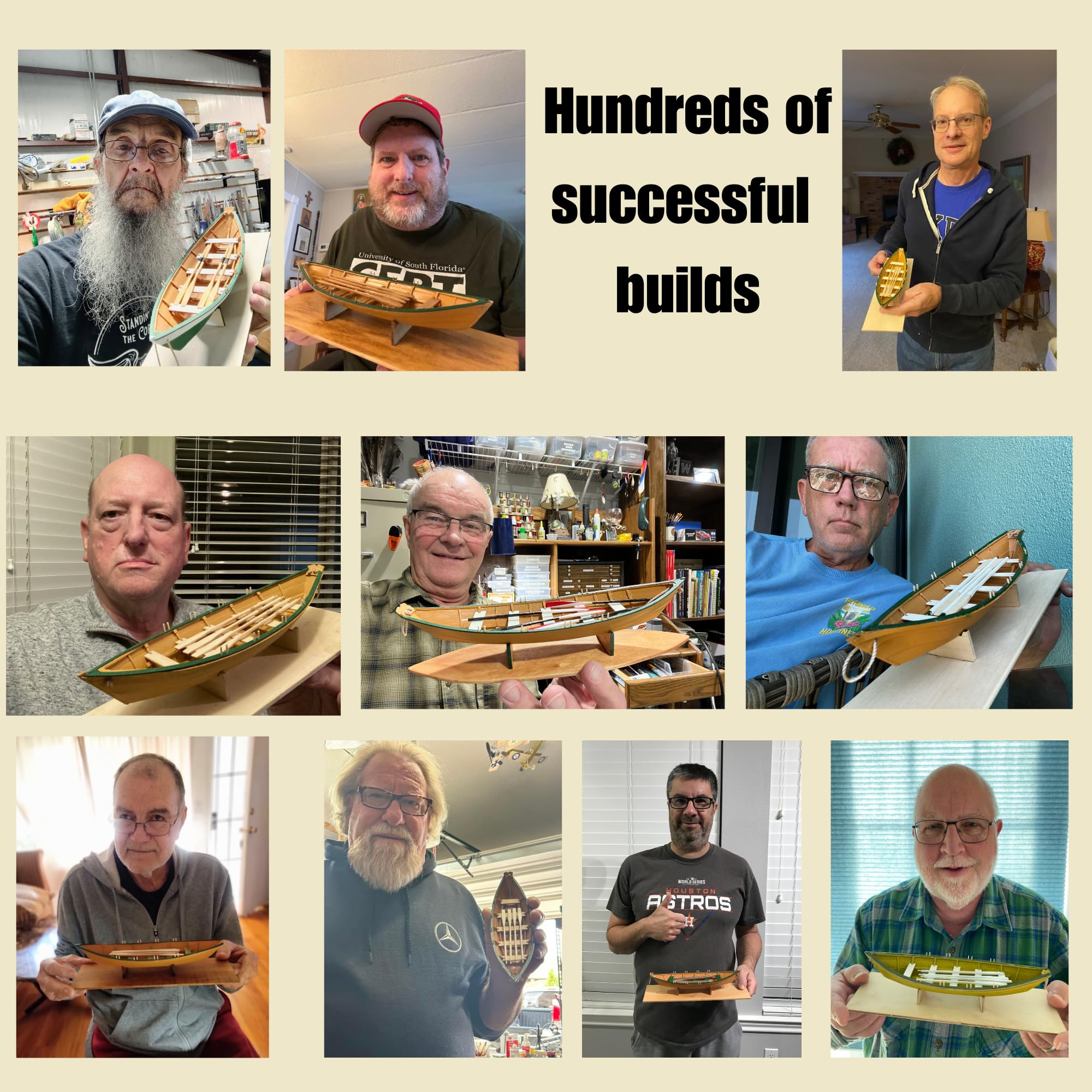 Lowell Grand Banks Dory Wooden Model Ship Kit - 1:24 Scale Plank-on-Frame Construction with Laser Cut Basswood Parts, Detailed Plans & Instructions, Display Base Included - Beginner Level