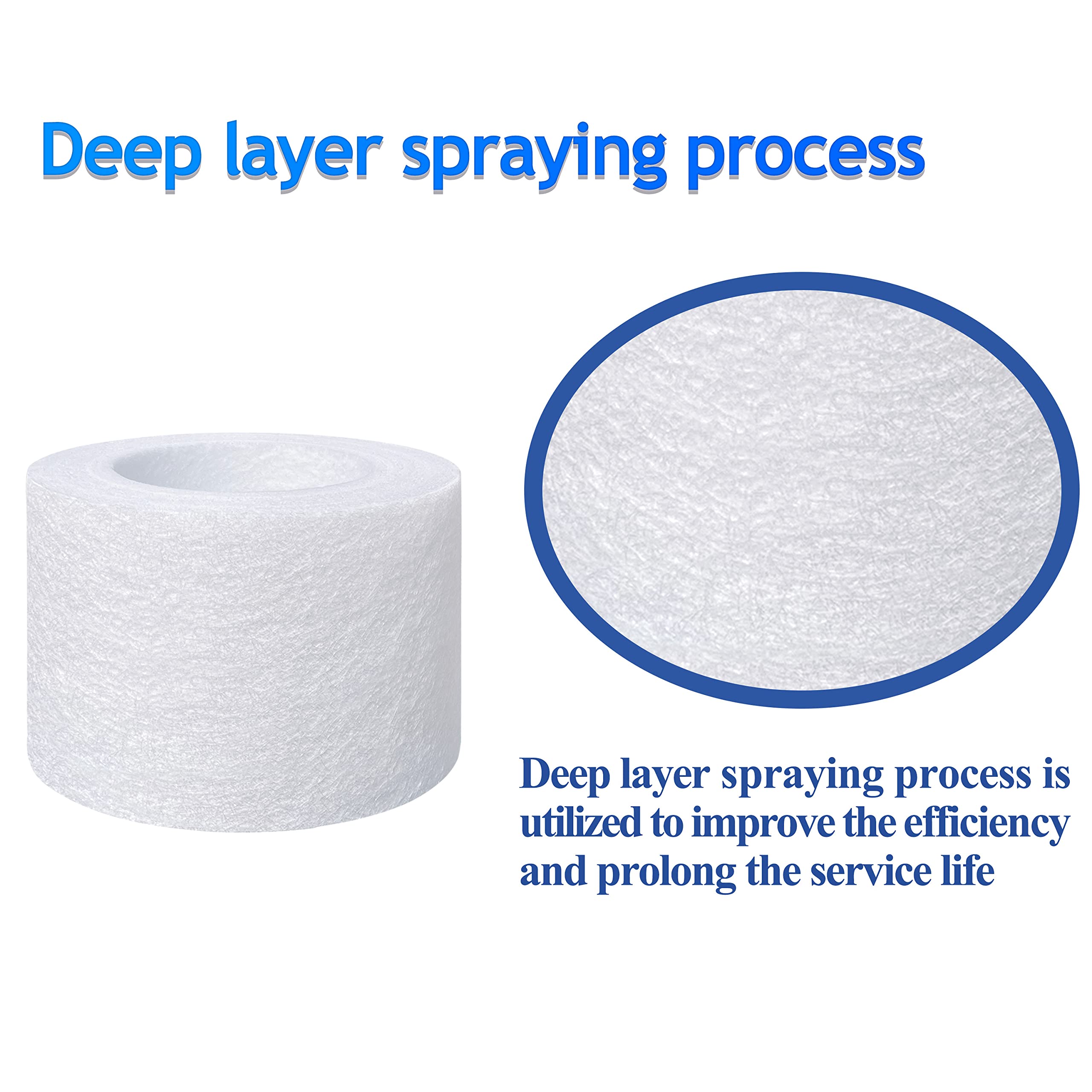 Cryspool Spa Filter Compatible with Sundance 6540-502, 850 & 780 Series, Throwaway Absorbtion Filter, FC-2812, 2 Pack