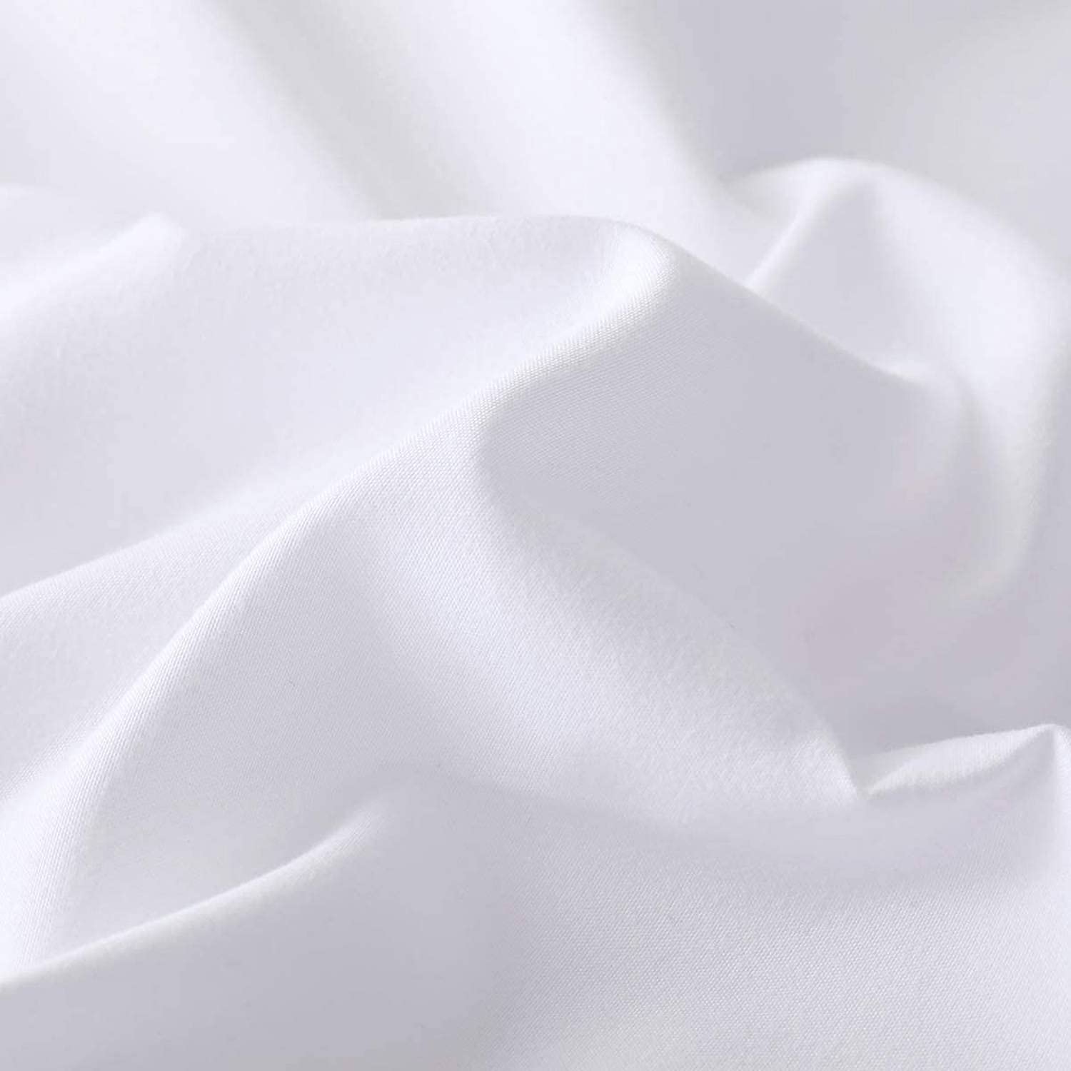 C'est stunnie 4 Piece Sheet Set, King Size Sheets, White, Cool & Breathable 1800 Bed Sheets, Extra Soft Bed Sheets with 14" Deep Pockets, Shrinkage Resistant & Easily Fits