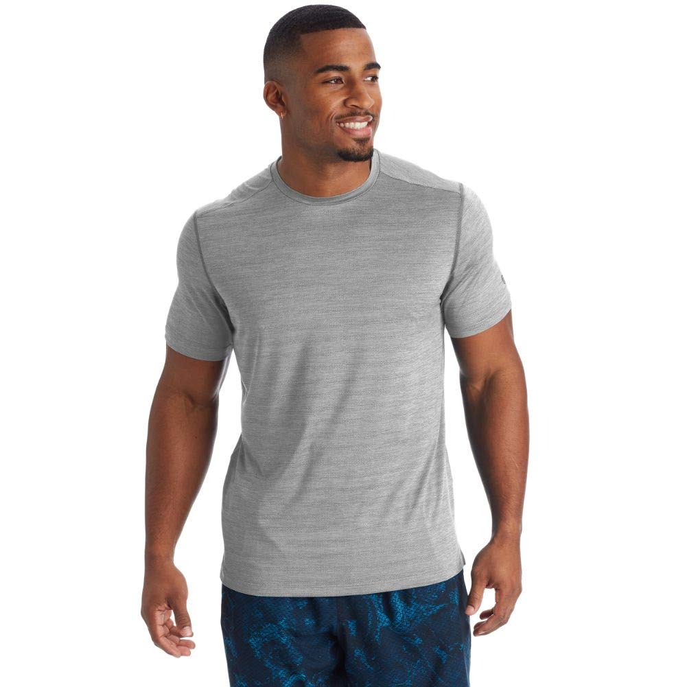 C9 Champion Men's Running Tee, Ebony Heather, L