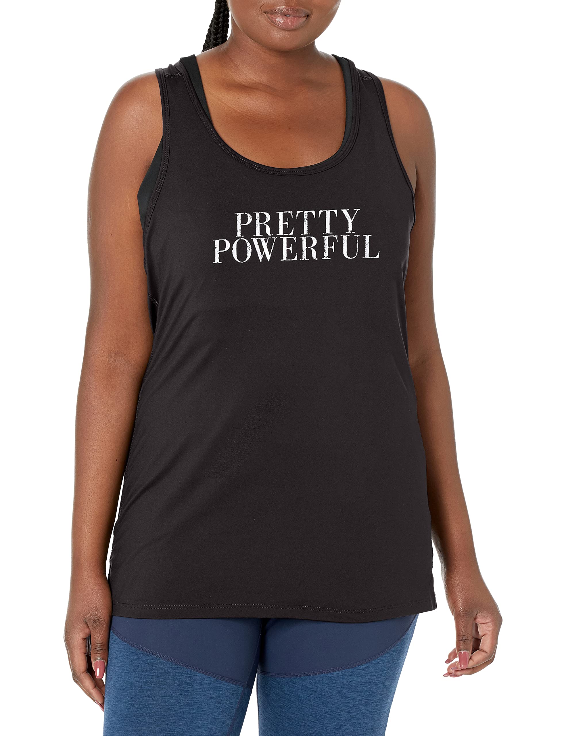 C9 Champion Women's Graphic Tank, Ebony, XXL