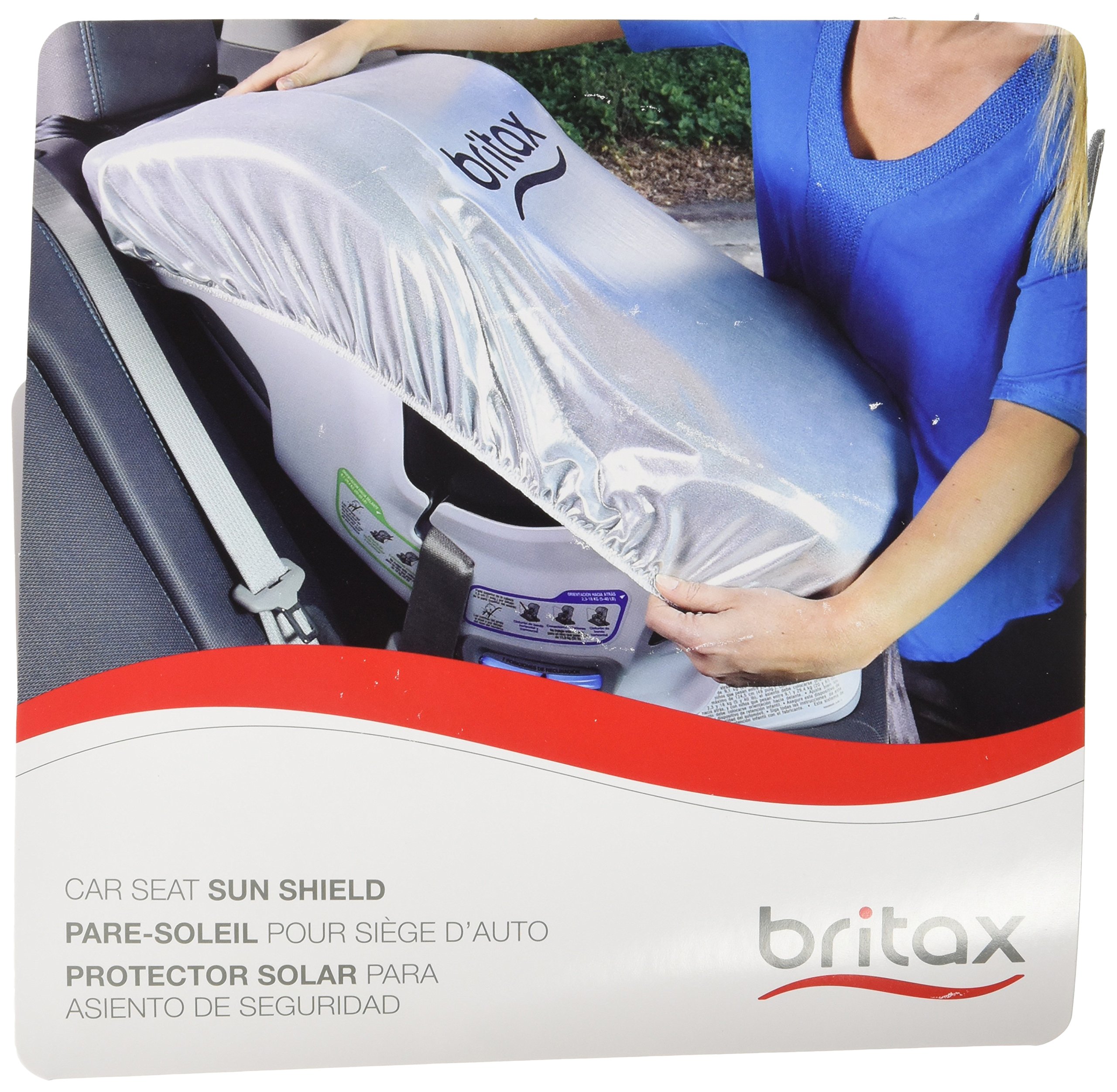 Britax Car Seat Sun Shield | UV Protection Keeps Car Seat Cool + Easy Install and Removal