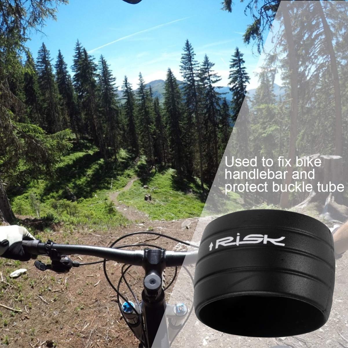 BESPORTBLE 1 Pair Protective case Decorate pu Non-Slip Bike Handlebar Cover Handle Non Skid Tape Adhesive Tape Grip Strap Fixed Sleeve Anti-Slip Strip Bend Handle Handlebar