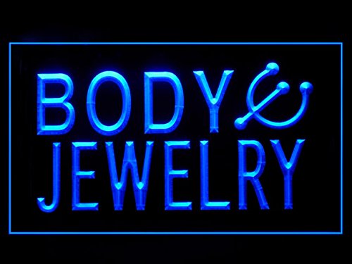 Body Jewelry Piercing Shop Studio Decor Led Light Sign