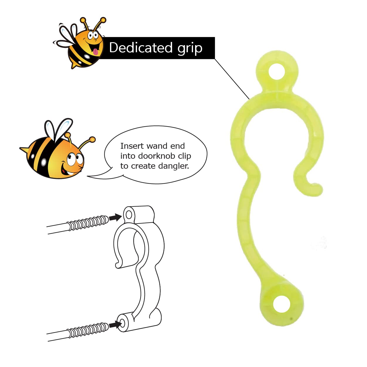 CATTYMAN Jareneko Long Wired Honey Bee Made in Japan