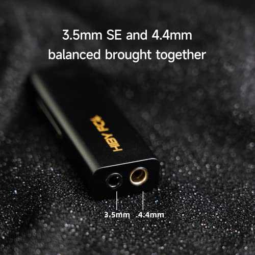 HiBy FC4 Portable Headphone amp dac mqa dongle USB dac high Driving Power MQA 16X PCM 768kHz DSD 256 Native for Android/iOS/Mac/Windows.
