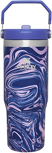 Stanley IceFlow™ Flip Straw Tumbler 30oz Lapis Swirl