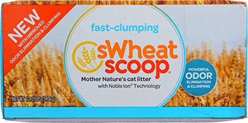 sWheat Scoop Multi-Cat All-Natural Clumping Cat Litter, 12.3lb Box
