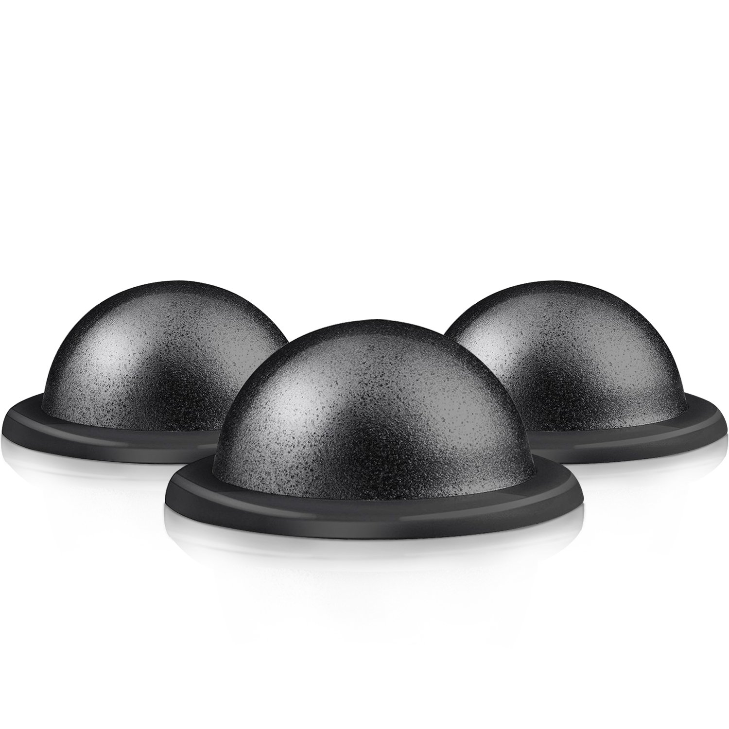 Outdoor Mount Metal Magnetic Mount for Arlo, Ceiling/ Table Mount for Arlo with Base Station-Arlo, Arlo Pro, Arlo Pro 2, Black (3 Pack)