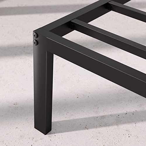 ZINUS Yelena 14 Inch Metal Platform Bed Frame / Steel Slat Support / No Box Spring Needed / Easy Assembly, Queen