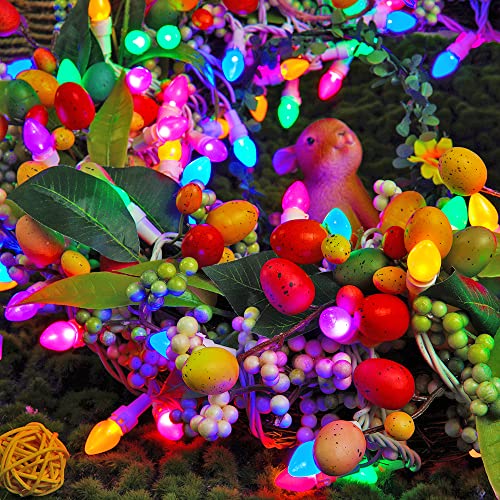 BOHON LED Christmas Lights White 50LEDs String Light with G15 Glass Bulbs Globe String Lights for Outdoor Indoor Party Tree Christmas Decor