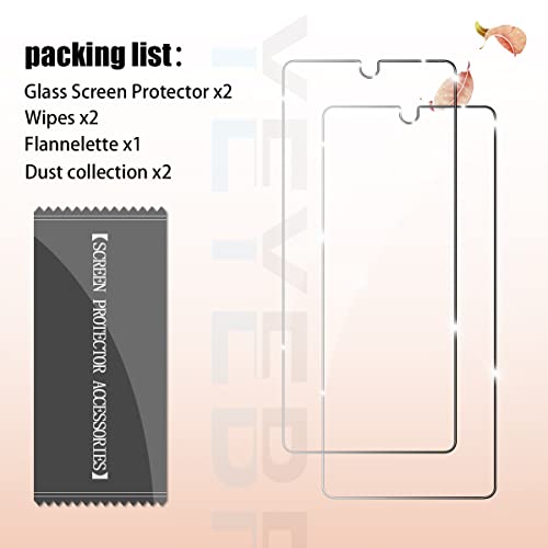 LG Stylo 6 Screen Protector By YEYEBF, [2 Pack]Full Coverage Tempered Glass [Case-Friendly][Bubble-Free][3D Glass] Screen Protector Glass For LG Stylo 6
