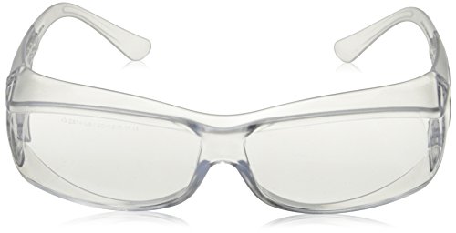 Elvex Delta Plus SG-57C Over Specs III Clear Safety Glasses, 1 Count (Pack of 1)