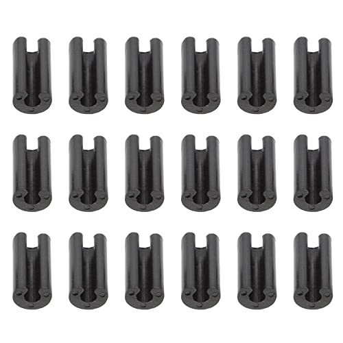DOITOOL 100Pcs Rubber Feet for Sink Grid, Sink Protectors for Kitchen Sink, Kitchen Sink Wire Rack Feet Replacement Protector Parts for Kitchen Rack (Black)
