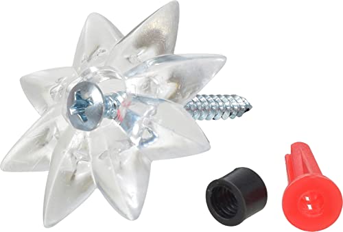 The Hillman Group 122200 Mirror Rosettes, Clear