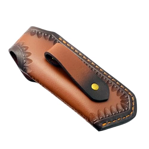Foldable Knives Holsters Leather Storage Bag Convenient Organization For Small Item Easy To Carry And