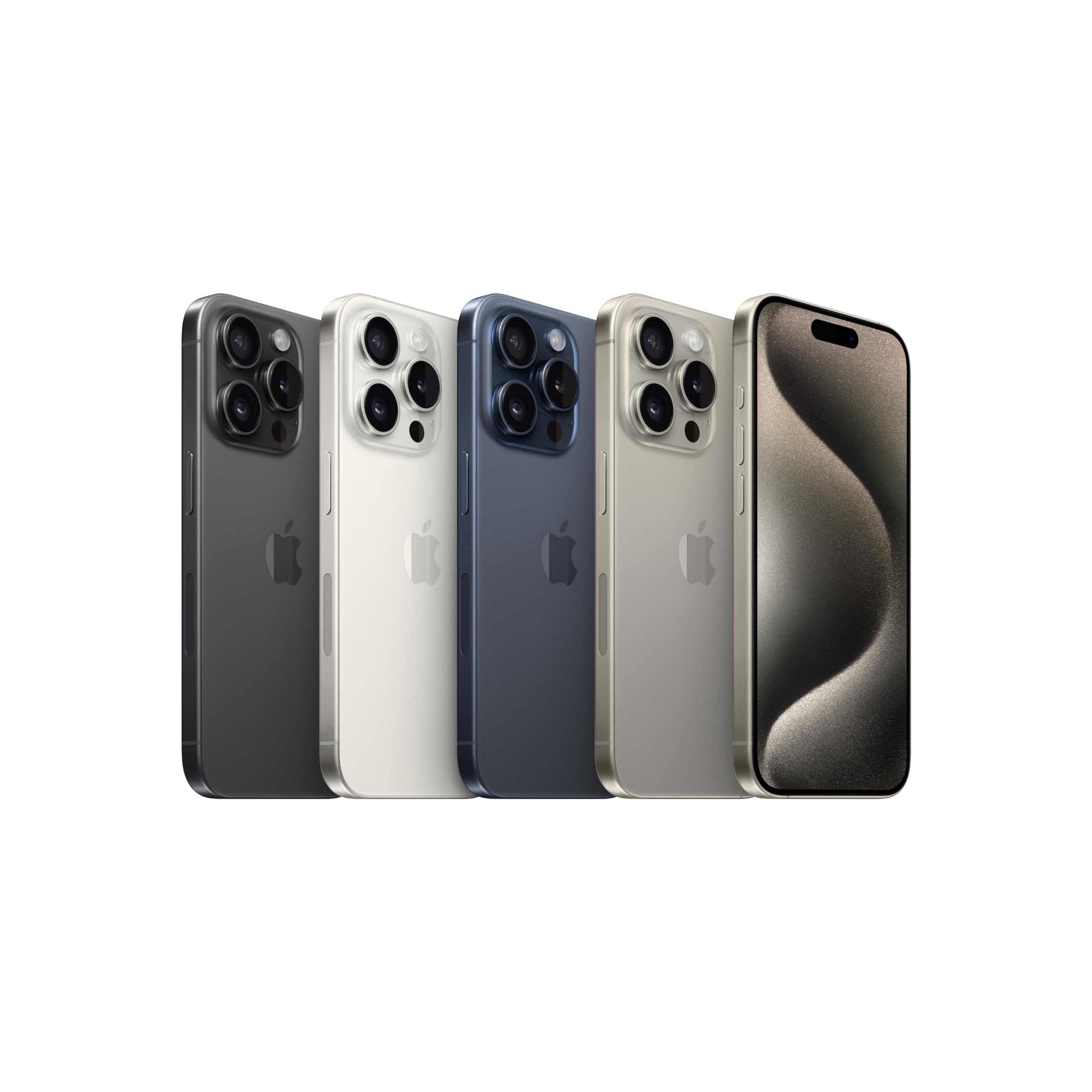 Boost Infinite iPhone 15 Pro (128 GB) — Blue Titanium [Locked]. Requires unlimited plan starting at $60/mo.