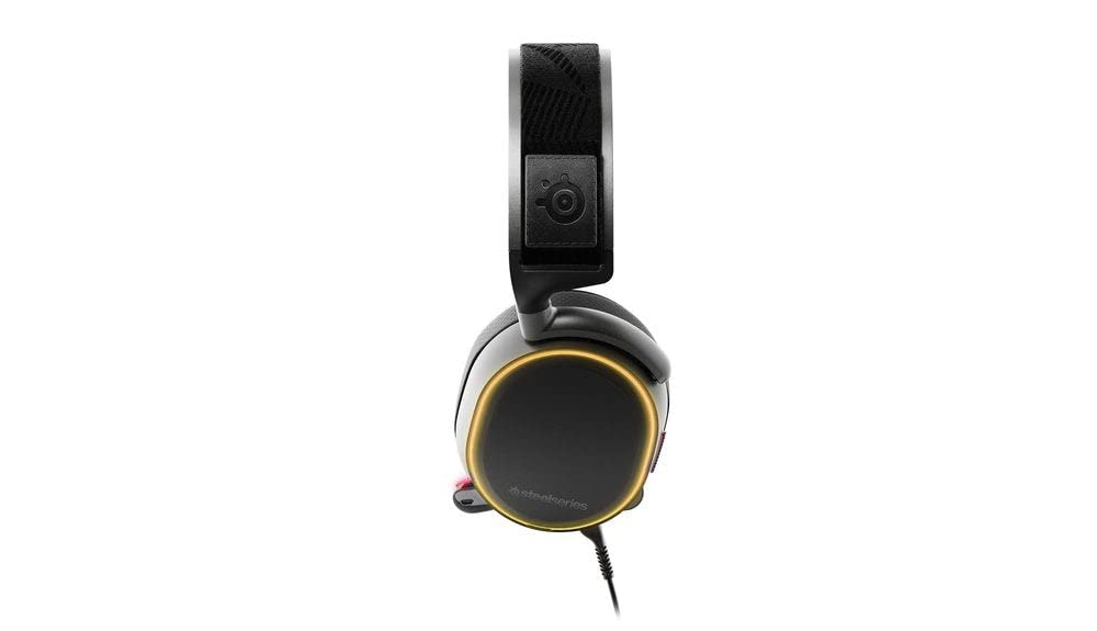 SteelSeries Arctis Pro High Fidelity Gaming Headset - Hi-Res Speaker Drivers - DTS Headphone: X v2.0 Surround for PC, Black