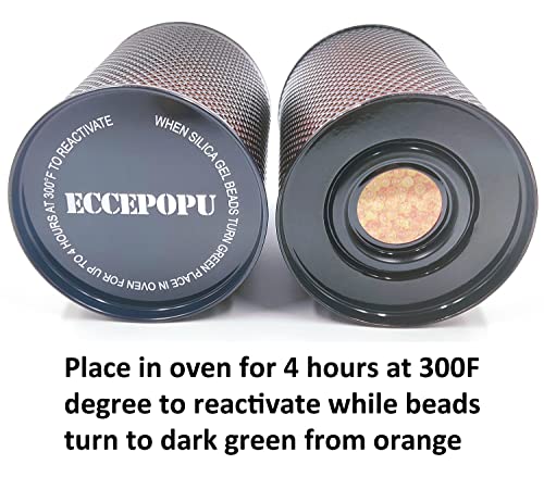 ECCEPOPU Gun Safe Dehumidifier, Moisture Absorbers Reusable Canister Dehumidifier for Safe & Cabinet