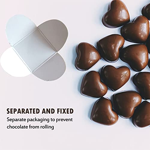 DOITOOL 200pcs Truffle Wrappers Paper Chocolate Candy Cups Truffle Liners Truffle Cups for Baby Shower Bridal Shower Birthday Party Wedding