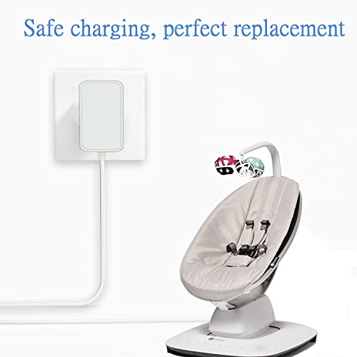 LIANSUM 12V 3A AC Adapter Power Cord Charger for 4moms mamaroo 2/4, for mamaroo 2015 Infant Seat Bouncer, for Rockaroo Baby Swing OH-1048B1203000U / OH-1048B1203000-U Charging Plug Replacement 6.5FT