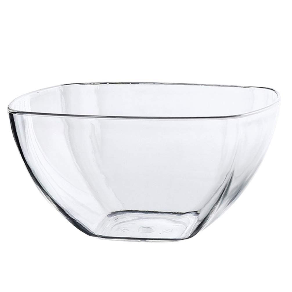 Cabilock Salad Serving Bowl Clear Acrylic Salad Bowl Platter Fruit Holder Mixing Bowl Food Storage Bowl for Dessert Cereal