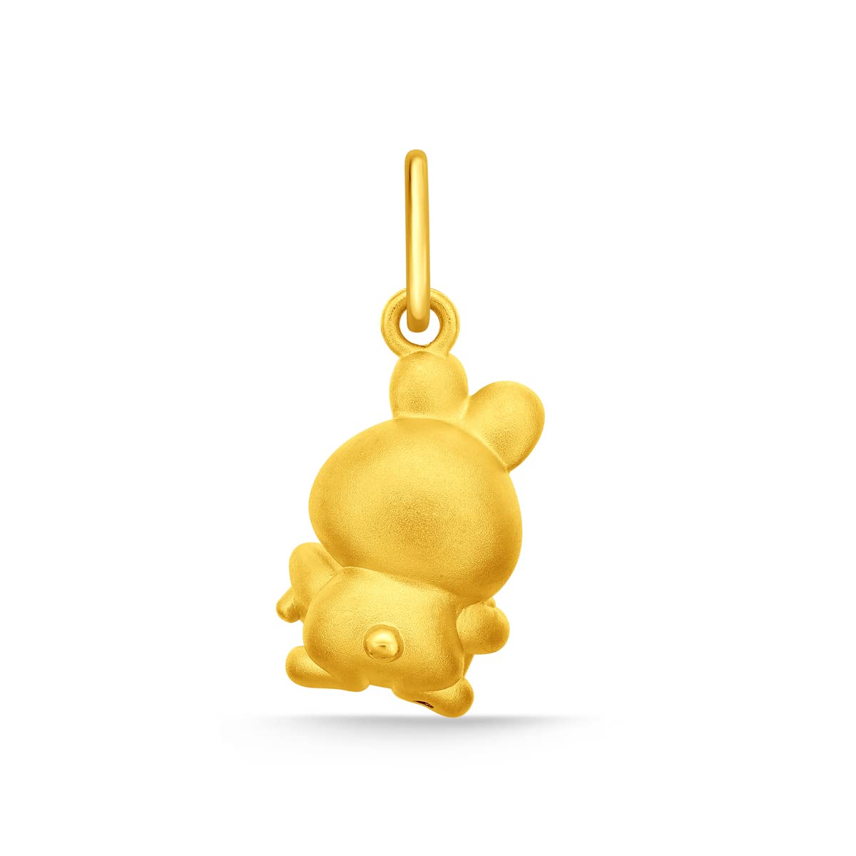 CHOW TAI FOOK 999 Pure 24K Gold Year of Rabbit Auspicious Bunny Pendant