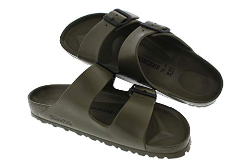 Birkenstock Unisex Arizona Essentials EVA Sandal, Khaki, 41 N EU