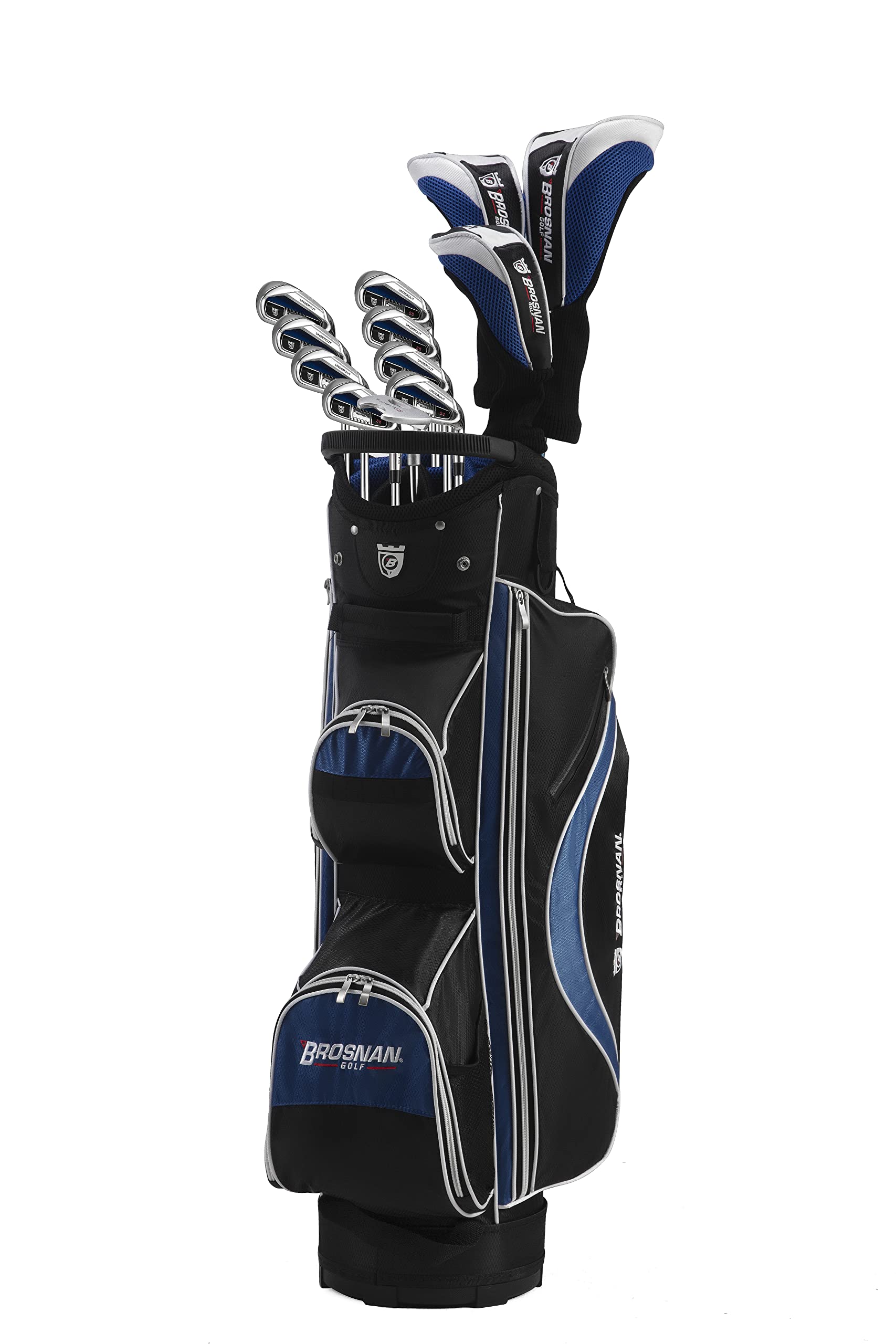 Brosnan Golf Mens Eureka S8 Package Club Set [Hand: Right] [Length: 1 Inch LTS]