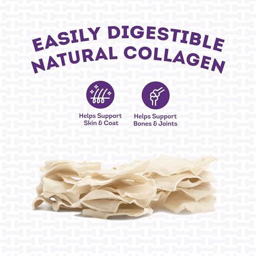 Treatly USA Collagen Chips Assorted Dog Chew Treats - Natural Flavor, 14oz/1 Pack