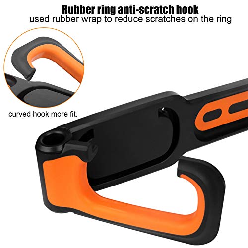 Coohil Bike Wall Hook Mounted Storage Rack Hanger Parking Buckle for Mountain Road Bicycle Bicycle Hanger Storage System Vertical Hanging for Bicycle Shop Display