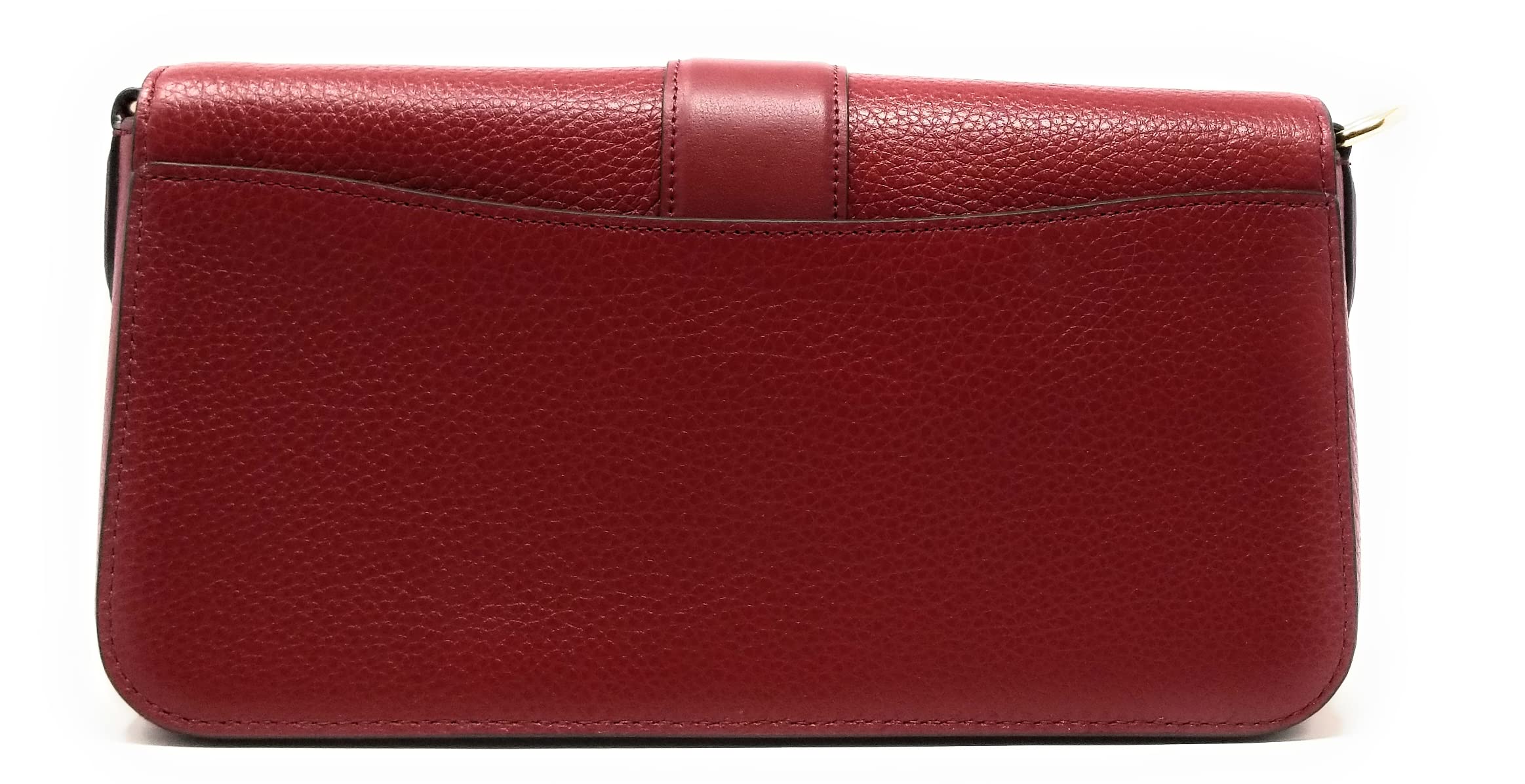 COACH Women's Georgie Shoulder Bag (Pebbled Leather - Cherry)