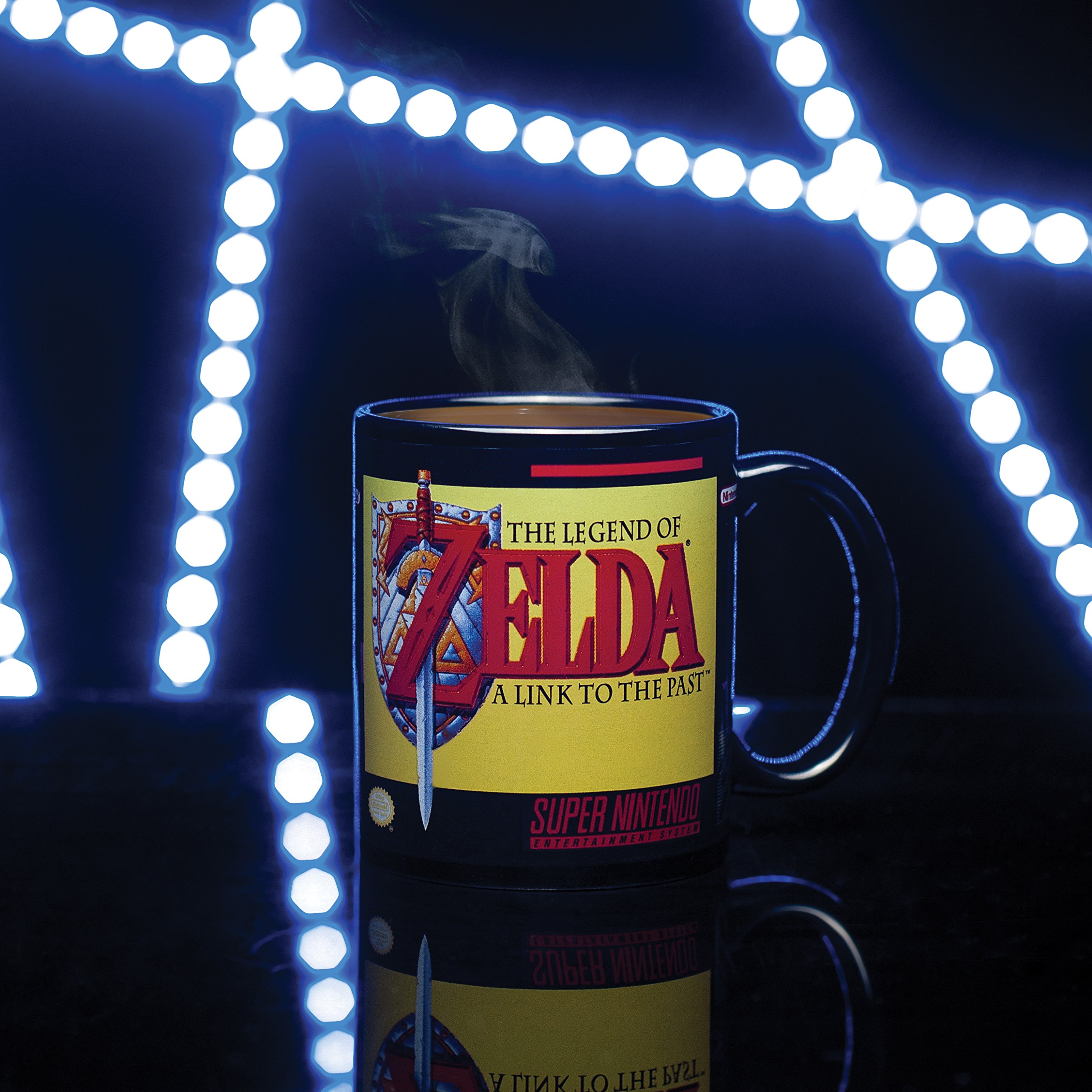 Paladone Super Nintendo The Legend of Zelda Mug, Ceramic, Multi-Colour, 10.5 x 11.5 x 8.7 cm