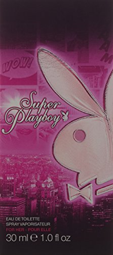 Playboy Female Super Eau de Toilette Spray, 1 Fluid Ounce