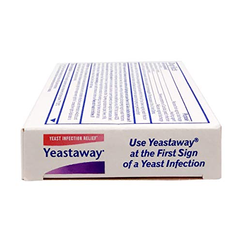 Boiron Yeastaway yeast infection relief vaginal suppositories, 7 Count (packaging may vary)