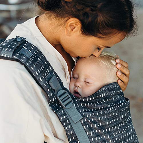 Boba Baby Wrap Grey and Boba X Denim Rain Soft Carrier Combo