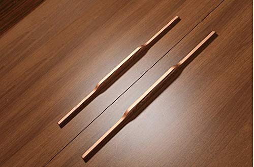 cabinet handles,drawer handles,dresser knobs,3.78" 5" 6.3" 7.55" Rose Gold Extra Length Closet Pull Handle Drawer Door Pulls Dresser Handle Kitchen Cabinet Cupboard Handle Hardware,3.78" holetohole